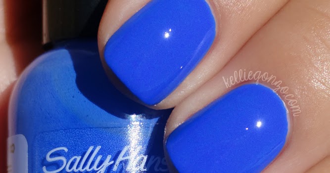 KellieGonzo: Sally Hansen - Pacific Blue