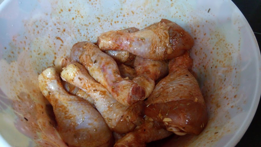 Muslitos de pollo marinados al horno | Cocina