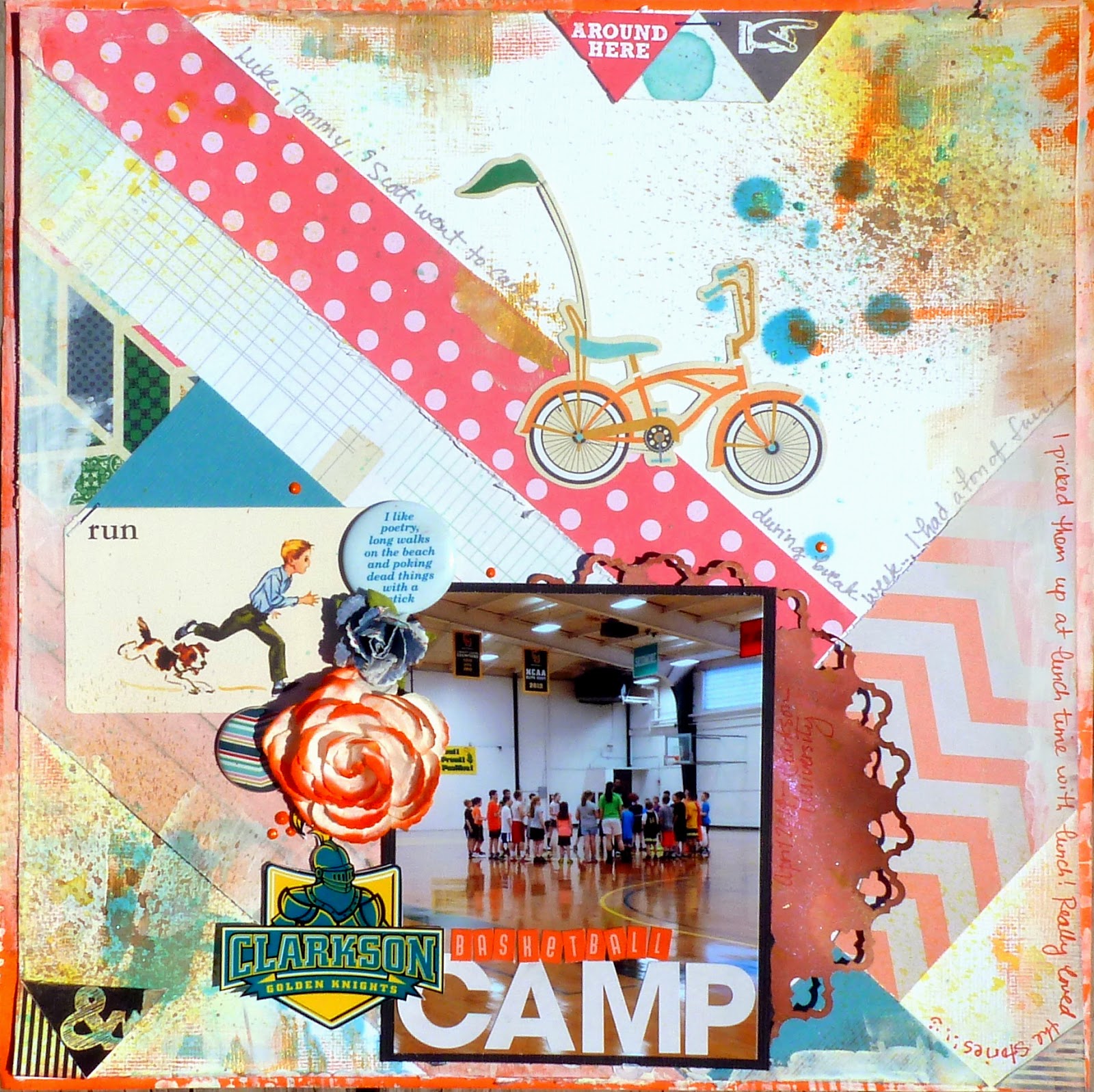 Mitralee: Clarkson Basketball Camp Layout