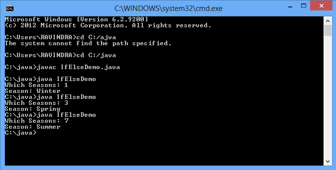 Programming in Java: 3. Implement a Java program which prints the ...