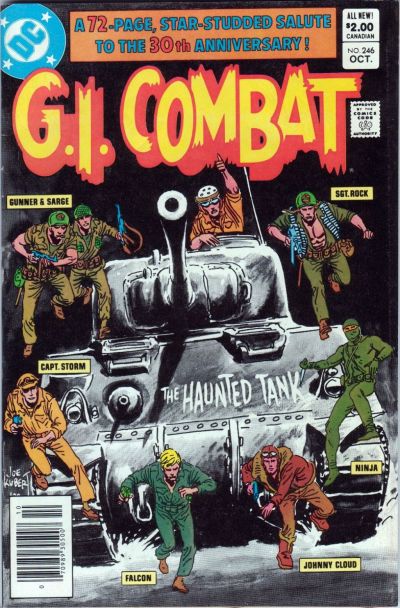 Silver and Bronze Age Subjects: DC Big 5 War Comics: G I Combat