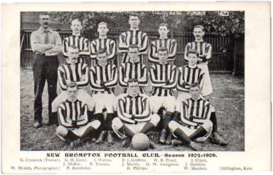 Football Cartophilic Info Exchange: New Brompton F.C. - New Brompton ...