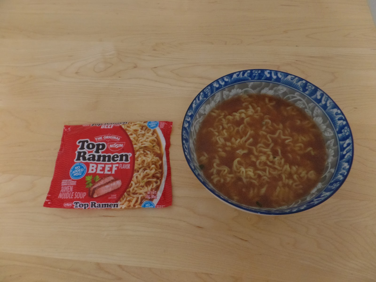 Luke's Random Thoughts: Ramen Review Part 1: Nissin Top Ramen