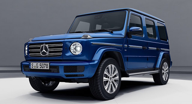 Mercedes G-Class Gets An Optional Stainless Steel Package - car news