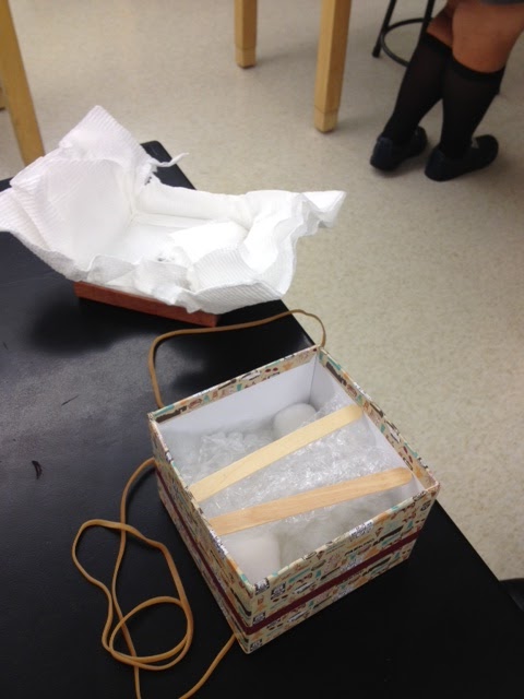 Egg Drop Experiments: Ms. Janik's Student's Egg Drop Projects