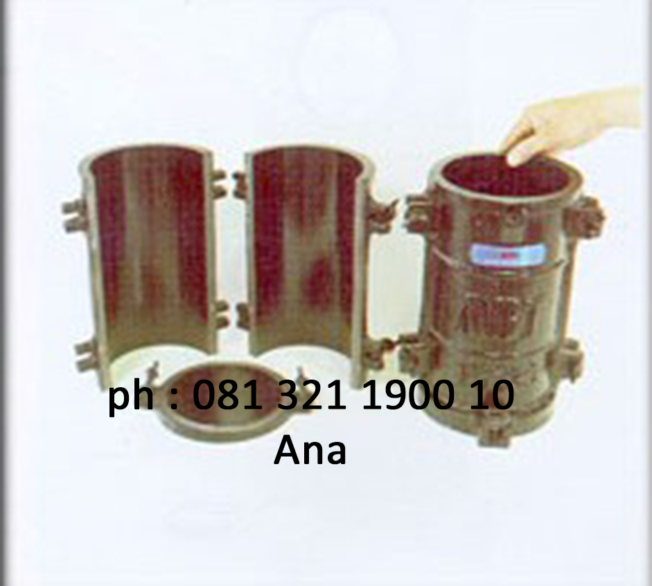PRODUSEN ALAT LAB TEKNIK SIPIL INDONESIA: JUAL Concrete Cylinder Mold