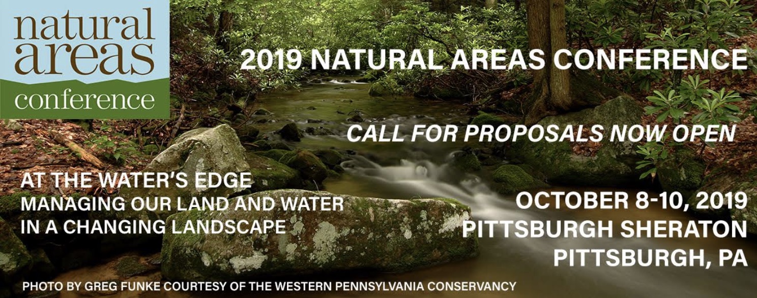 PA Environment Digest Blog: Call For Proposals: 2019 Natural Areas ...