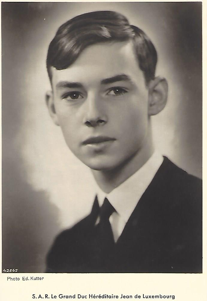 Royal Musings: Grand Duke Jean of Luxembourg 95 today