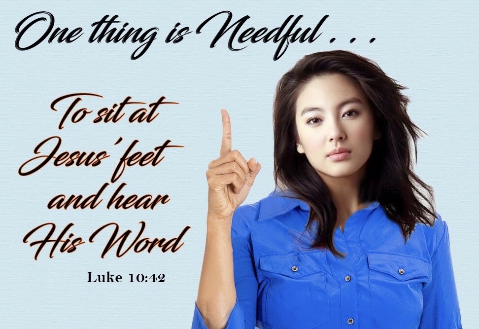 Priorities: Choose the Good Part (Luke 10:38-42) - Women in the Word