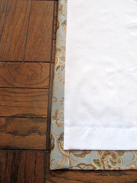 Sew Many Ways...: How To Make Lined Drapes...Picture Tutorial