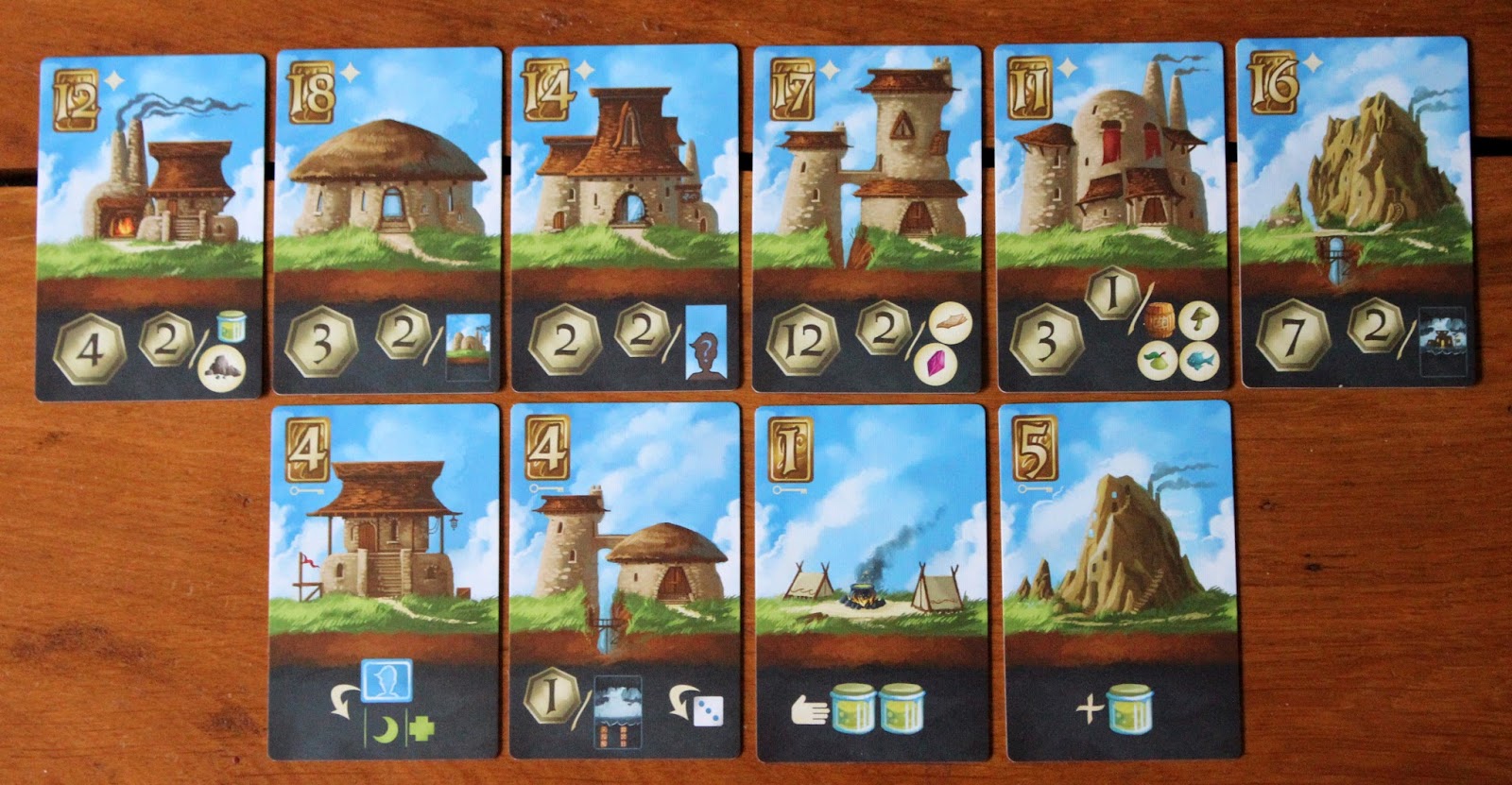 Random Nerdery: Cardboard - Above and Below board game review
