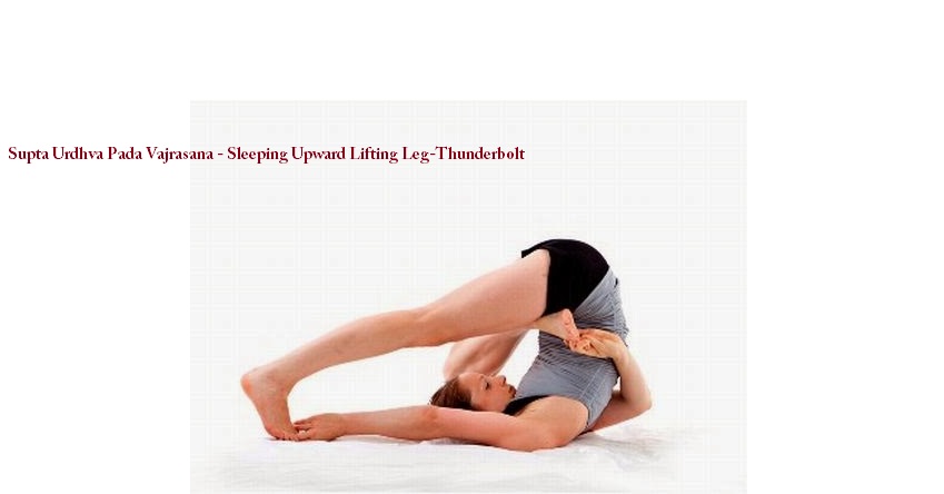 Supta Vajrasana Ashtanga