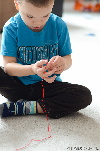DIY Skipping Rope | And Next Comes L - Hyperlexia Resources