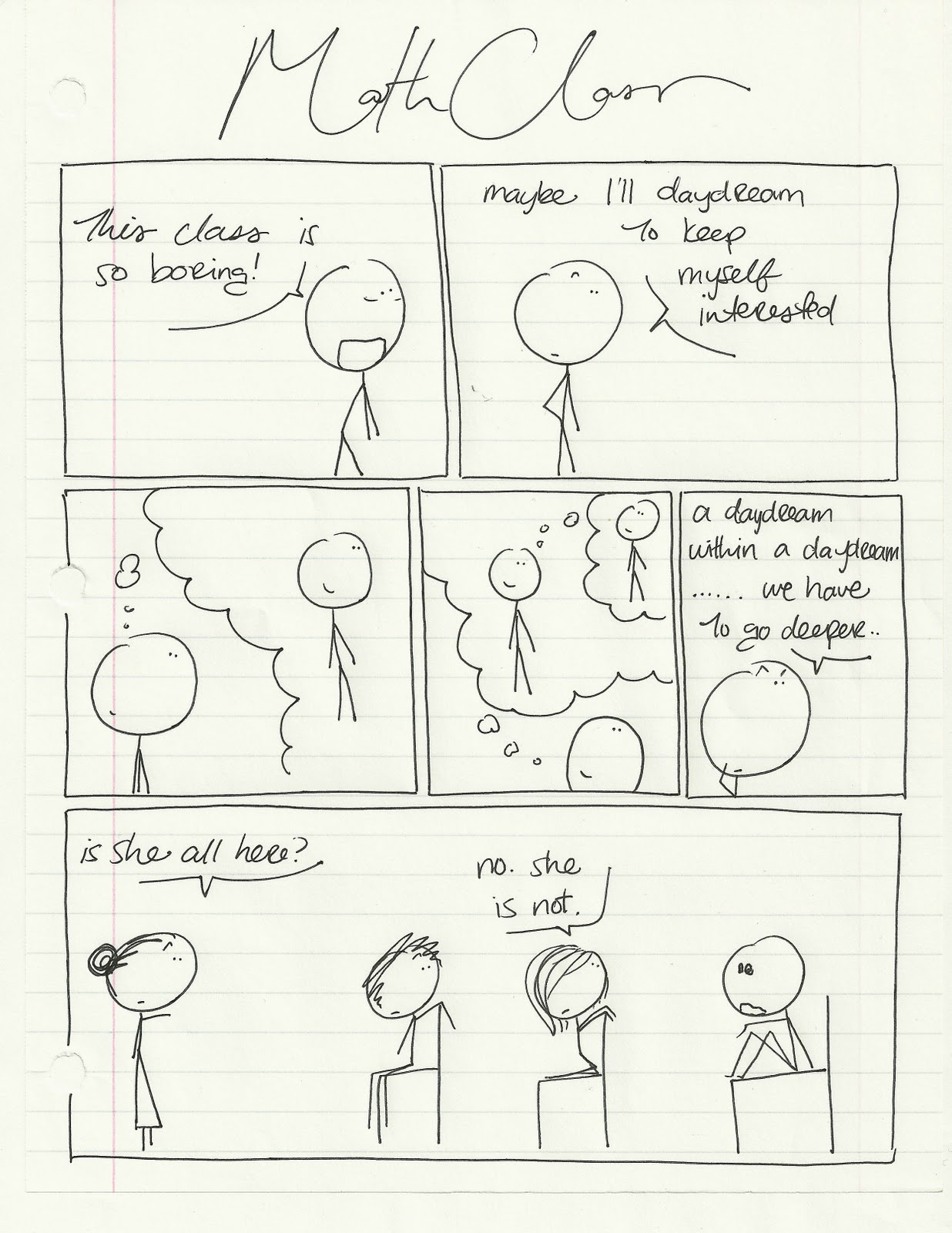 keilani comics: math class