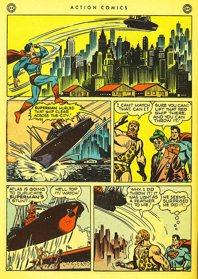 Ominous Octopus Omnibus: "Superman Vs.Atlas"