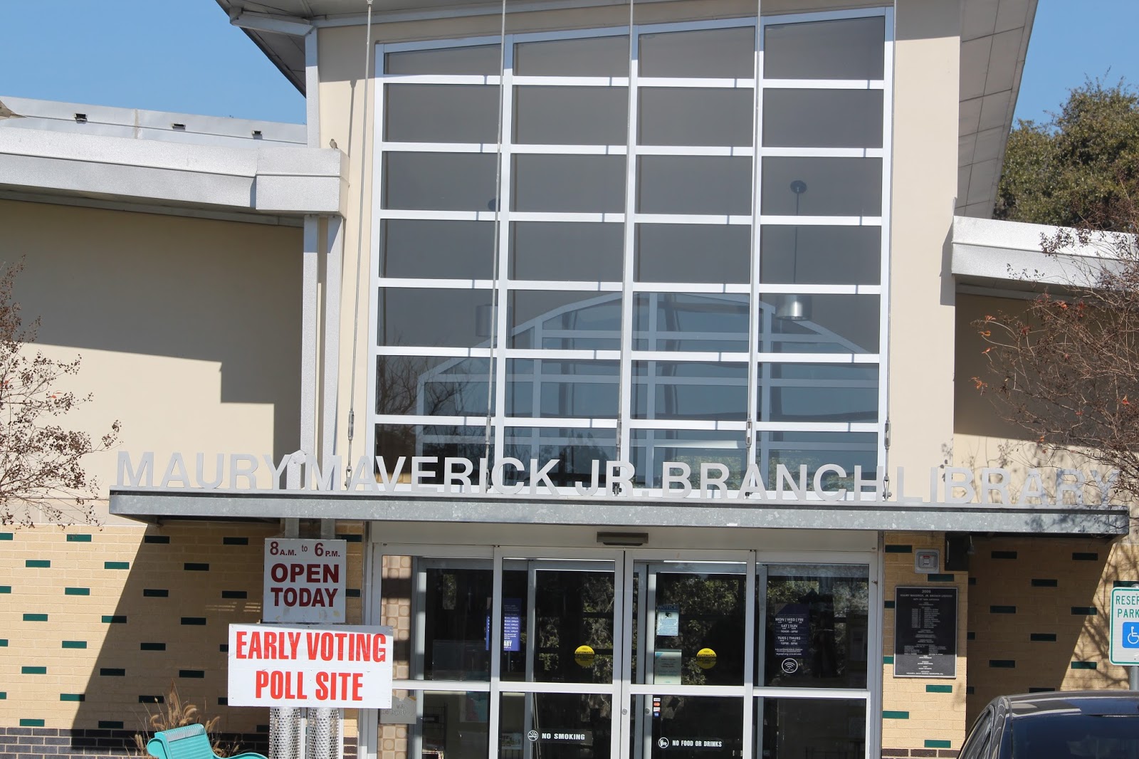 Walker Report - Shedding Light on Bexar County: 1st Day early voting ...