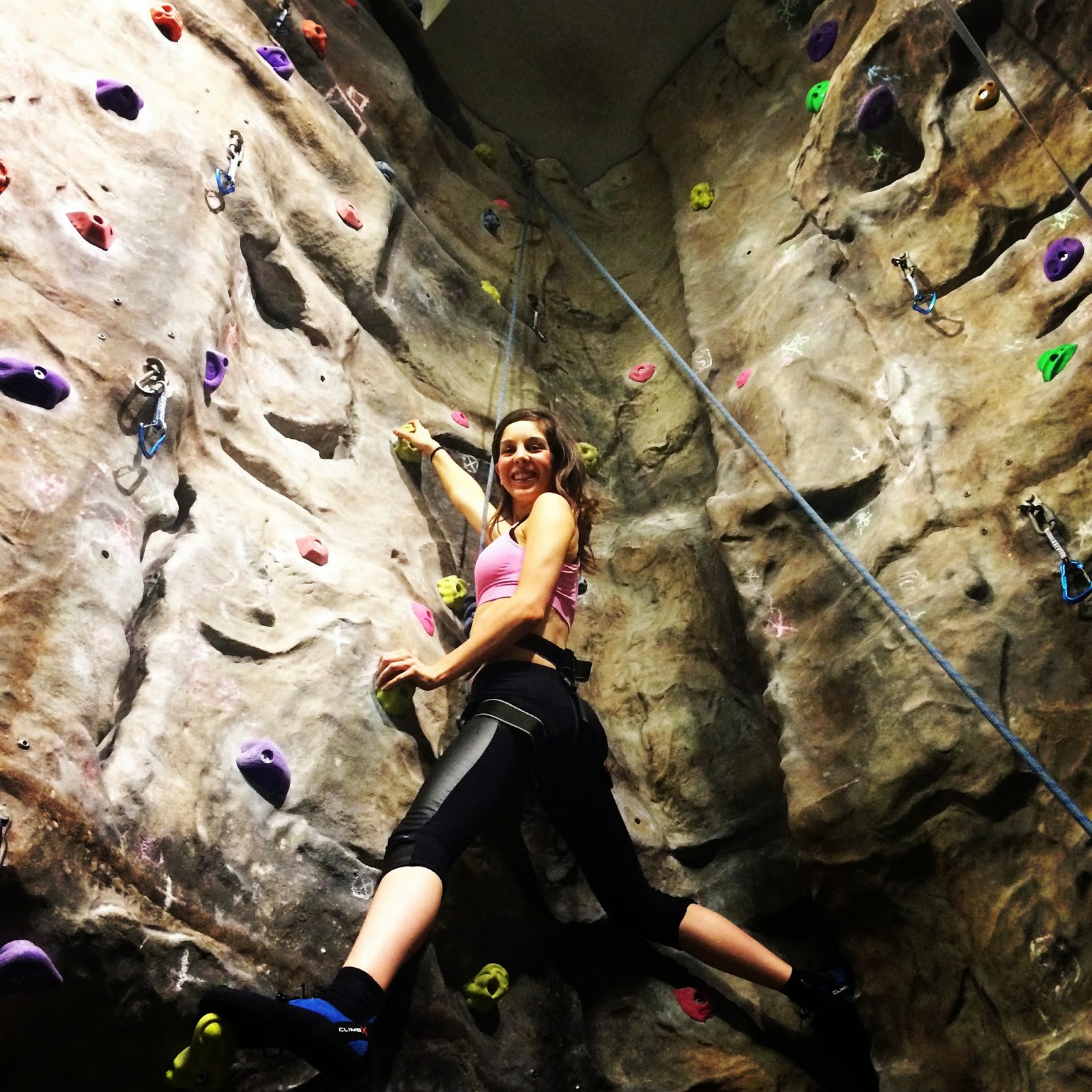 Rock Climbing at The Third Space Soho
