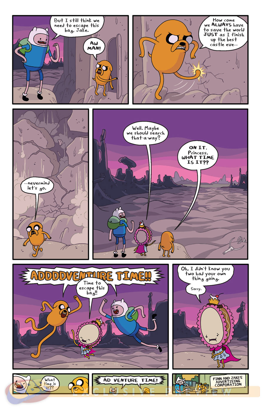 ghettoManga: What's this? An "Adventure Time" Comic? SWEET!