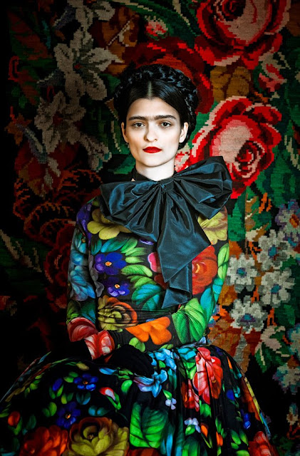 Frida Kahlo by Susanne Bisovsky for a project at the Kunsthalle Wien ...