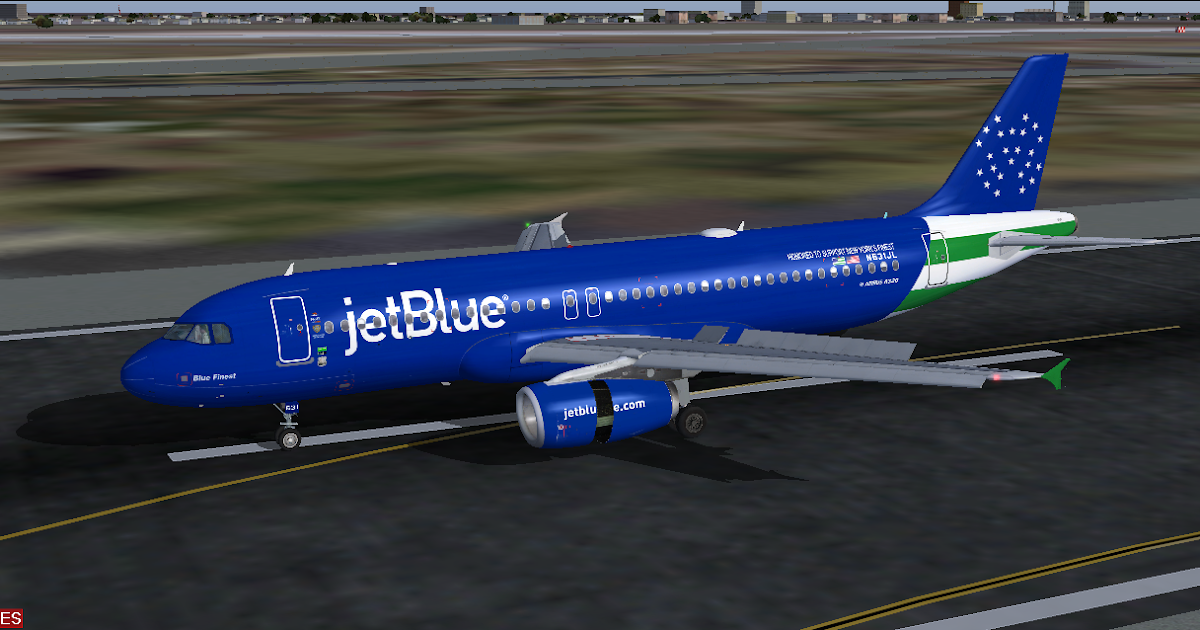Project Airbus A320-232 N531JL Blue Finest