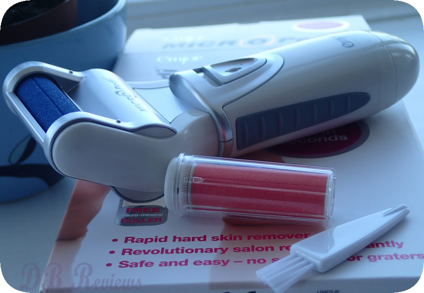 Emjoi Micro Pedi - Hard Skin Remover - DB Reviews - UK Lifestyle Blog