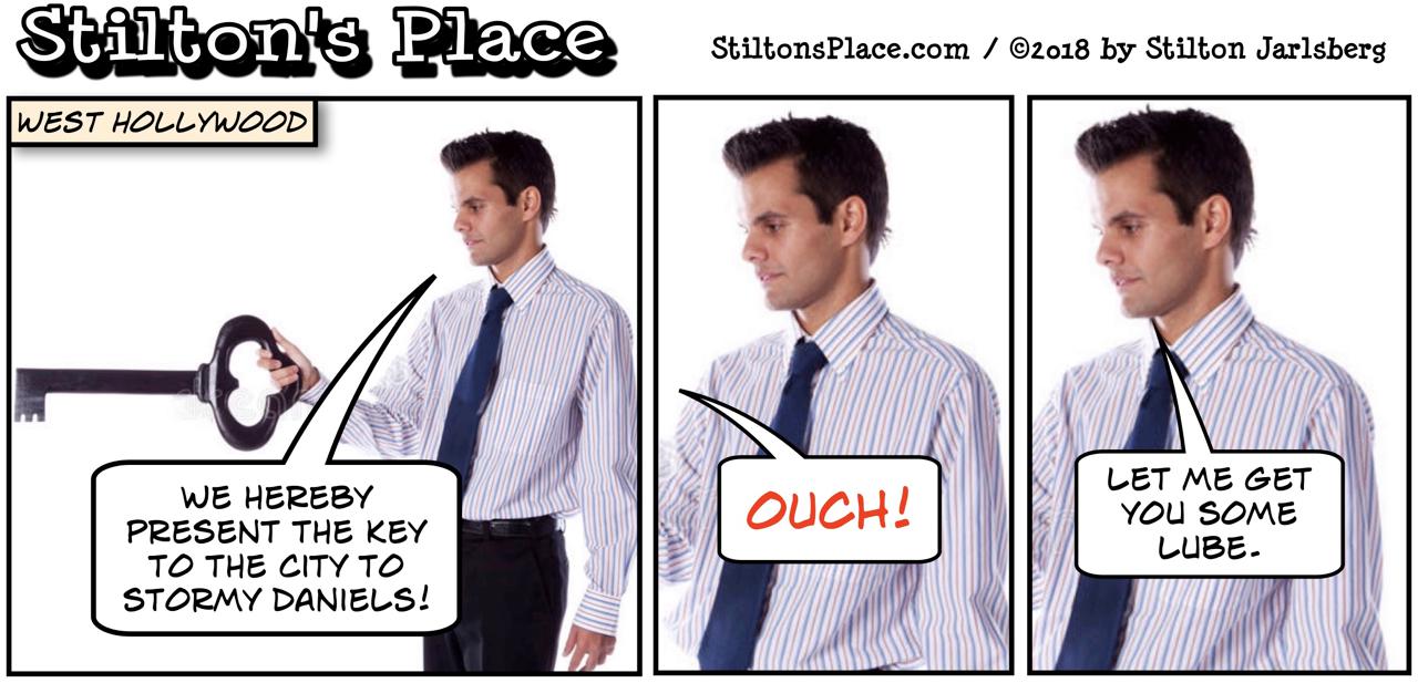 Stilton's Place: Playing the Brace Card