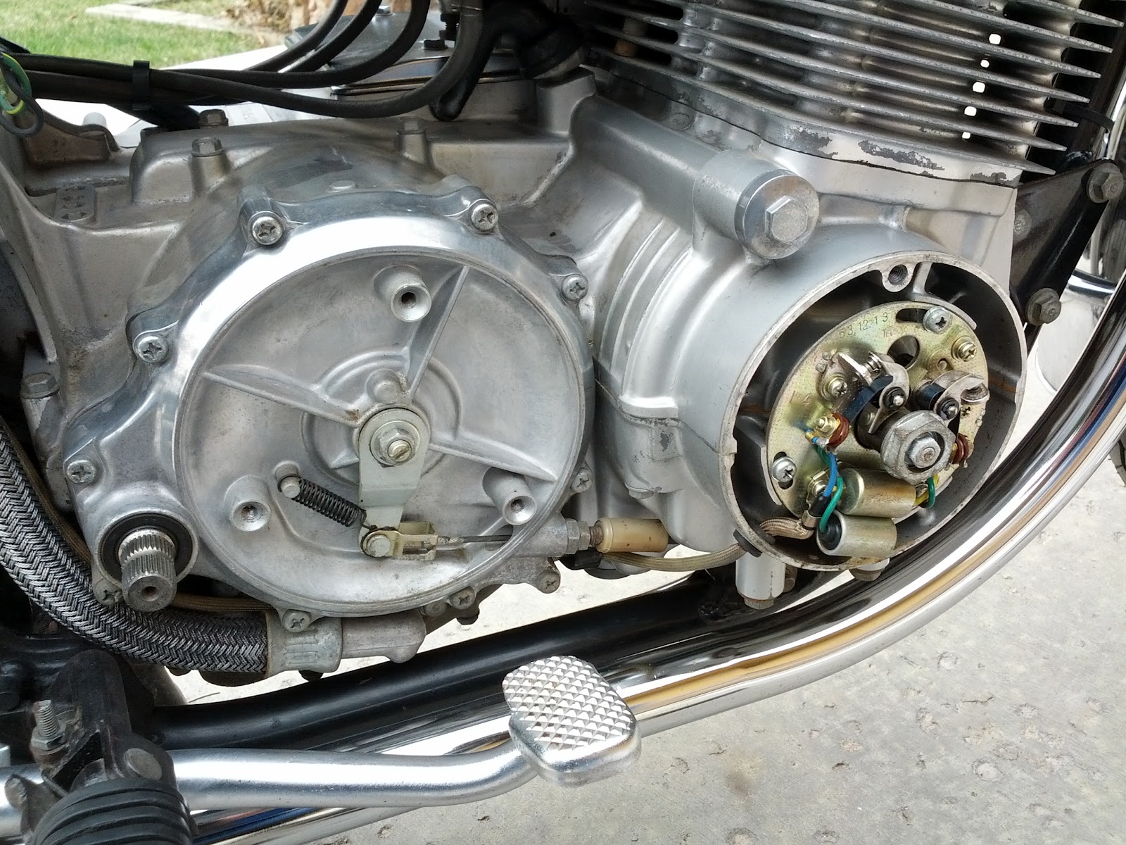 '77 HONDA CB750: Dynatek