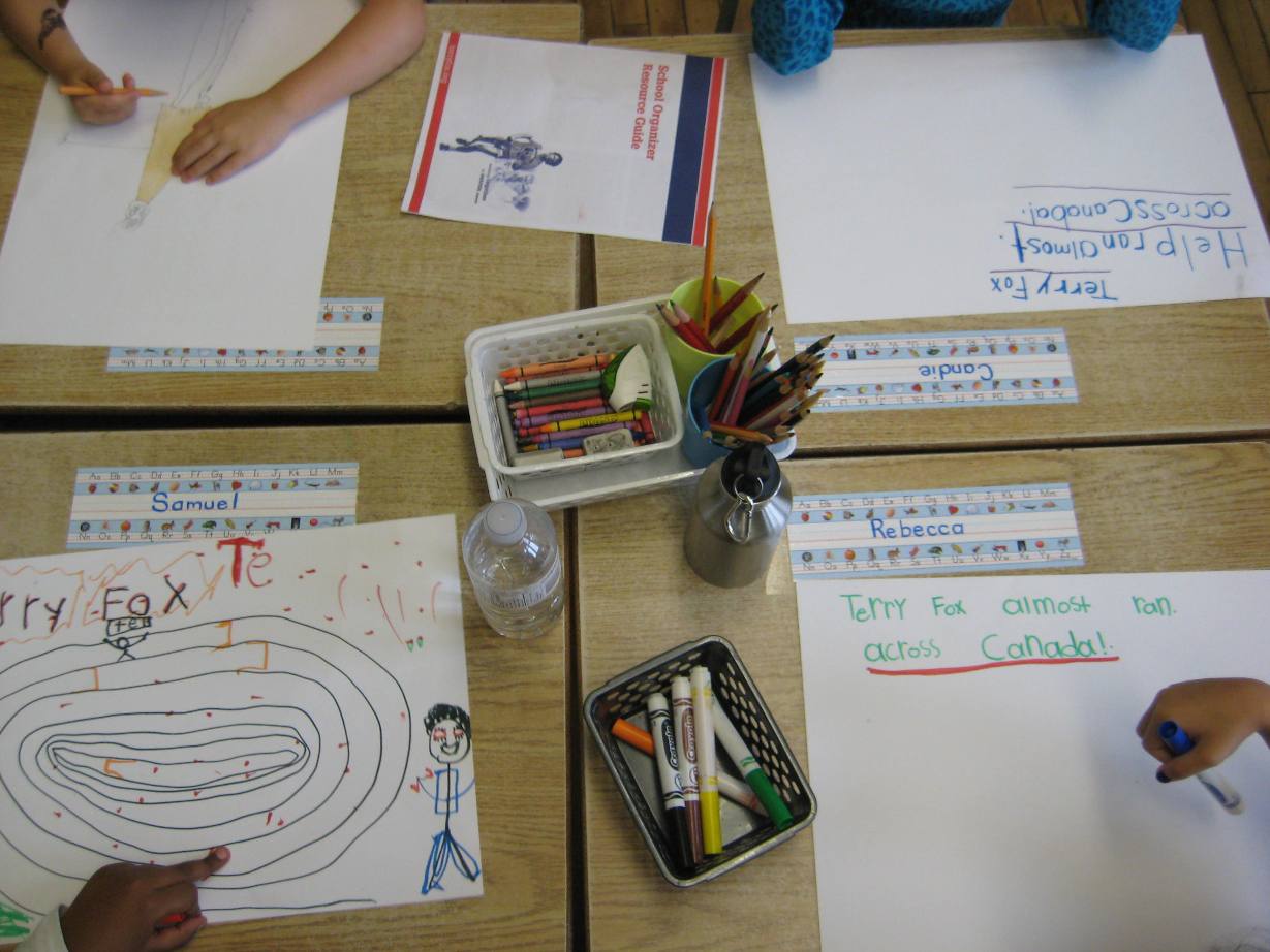 ms. brown's classroom: Terry Fox, Our Hero