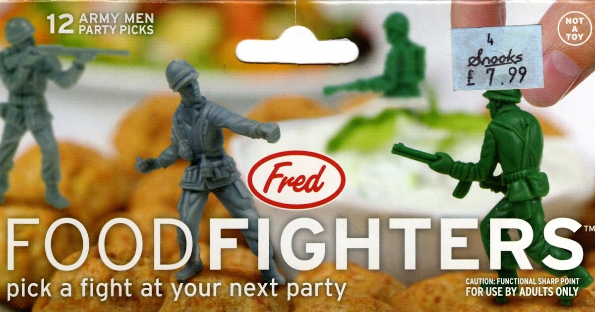 F is for Food Fighters! | Small Scale World