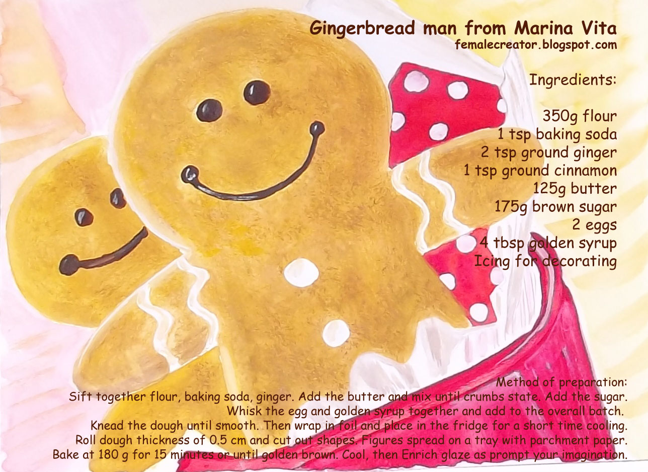 FemaleCreator Gingerbread Man FemaleCreator Gingerbread Man