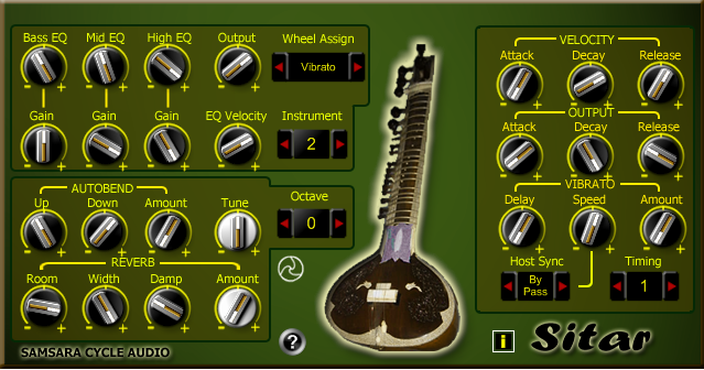 Samsara Cycle Audio: Samsara Sitar - Virtual Sitar VSTi