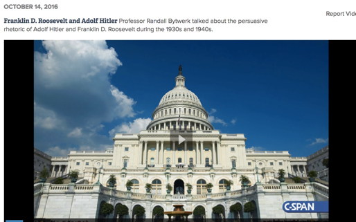 German Propaganda Archive: My Hitler/FDR Talk Now Available On-line