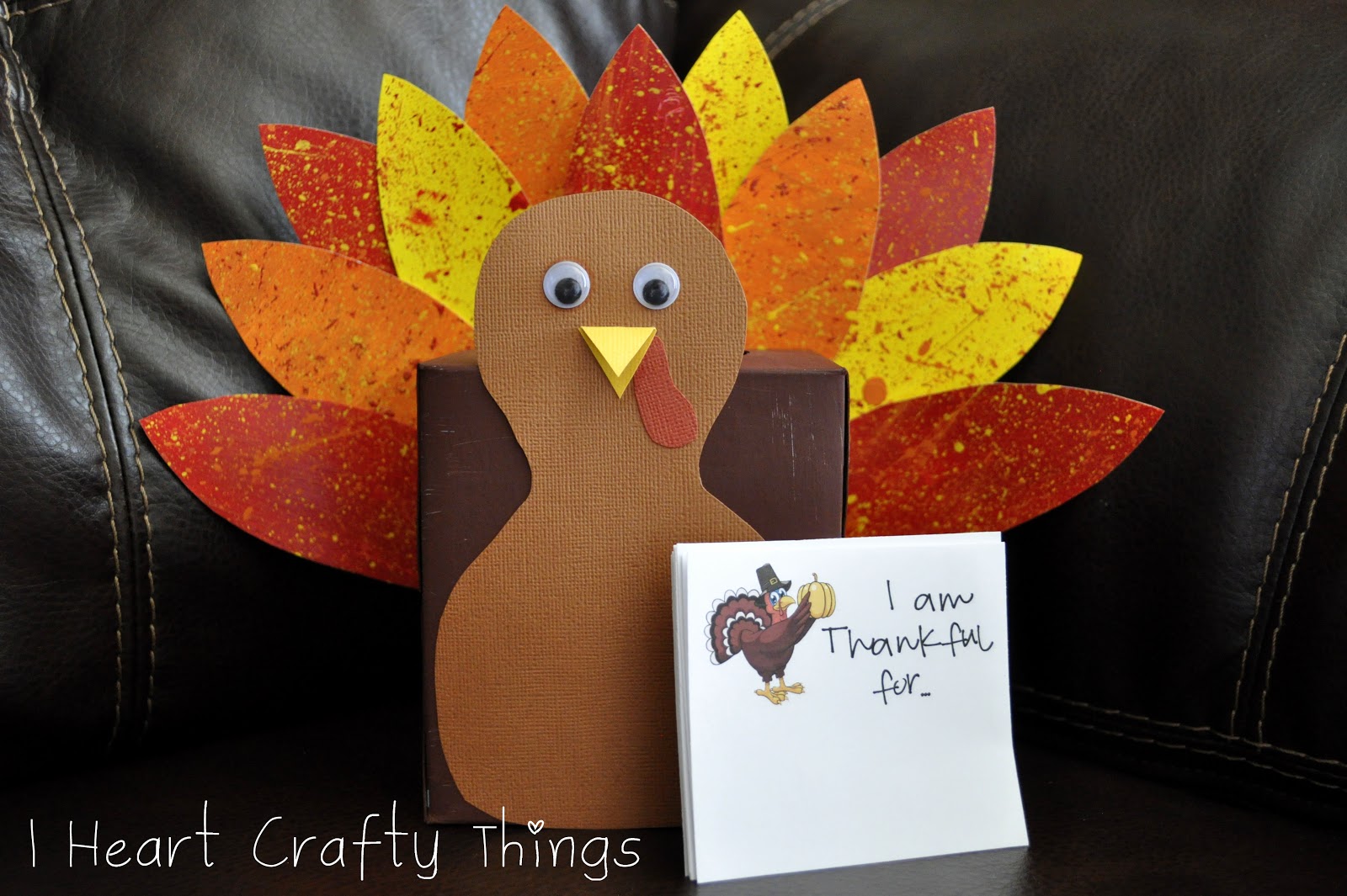 Thankful Turkey Box Tutorial