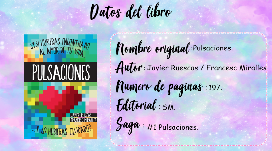 Entre letras y papel: Reseña: Pulsaciones (Pulsaciones #1) de Javier ... Entre letras y papel: Reseña: Pulsaciones (Pulsaciones #1) de Javier ...