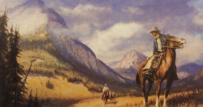 Western Fictioneers: THE WESTERN LANDSCAPE by VONN McKEE