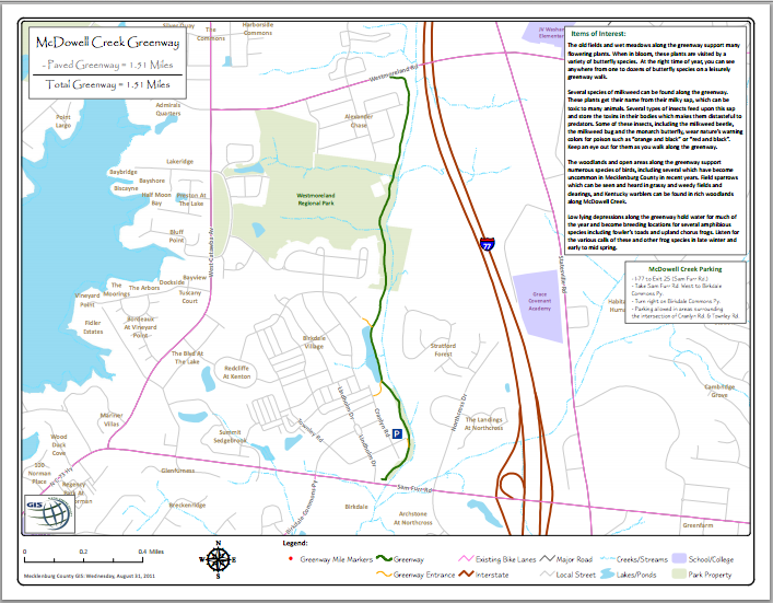 Real Estate Charlotte Lake Norman: Huntersville NC Walking Trails