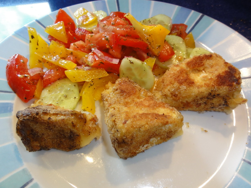 La cuisine de Kittie: Camembert pané