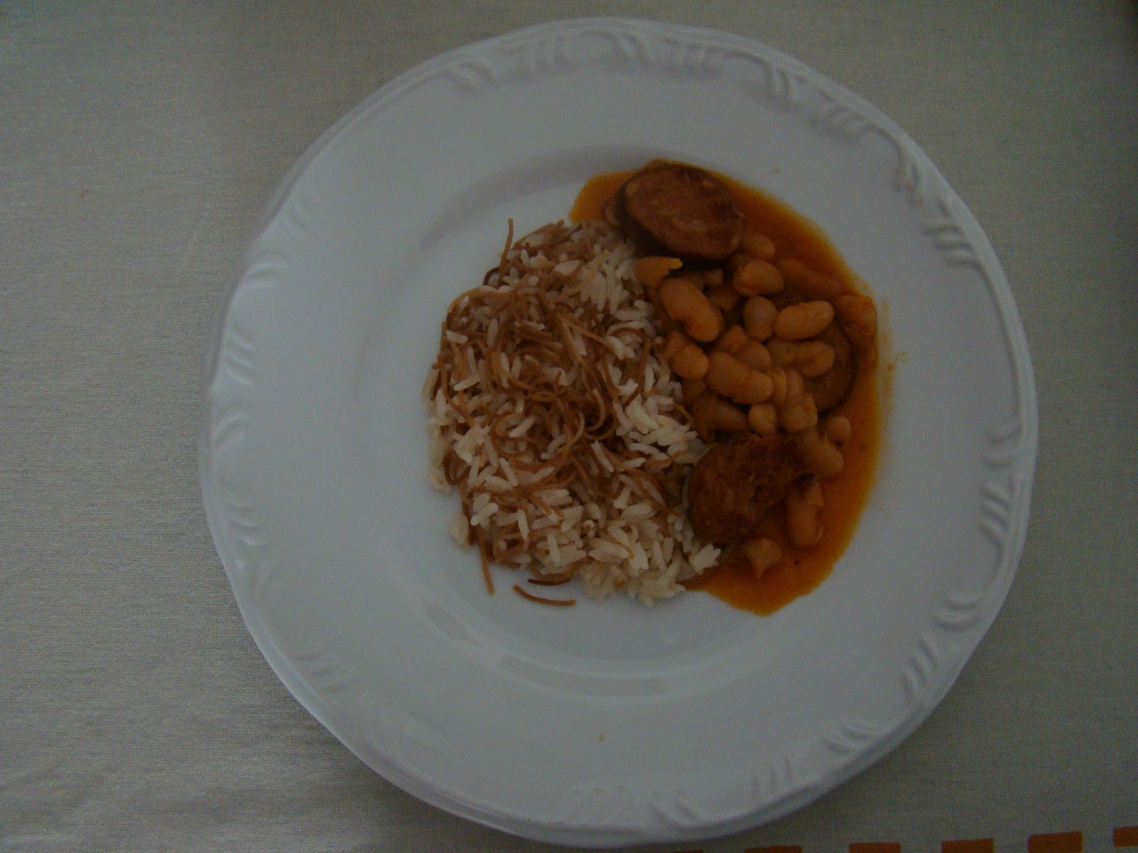 Cozinha da Família: Fasulia com Arroz Chairi (Feijão Branco e arroz com ...