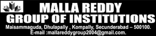 Malla Reddy Group of Institutions, Secunderabad, Wanted Faculty Plus ...