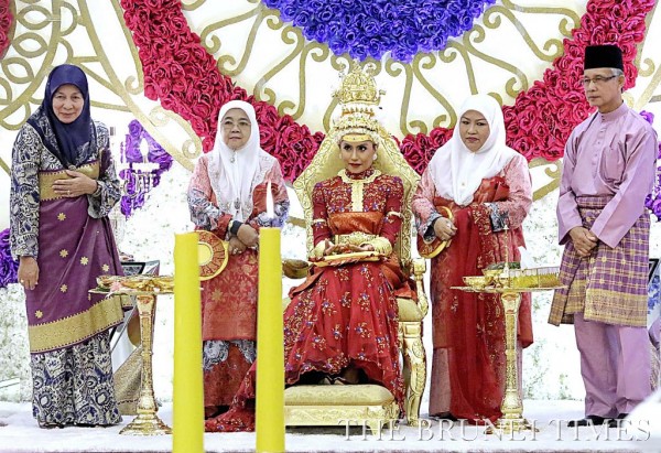 Powdering Ceremony for HRH Princess Amal Rakiah's Daughter