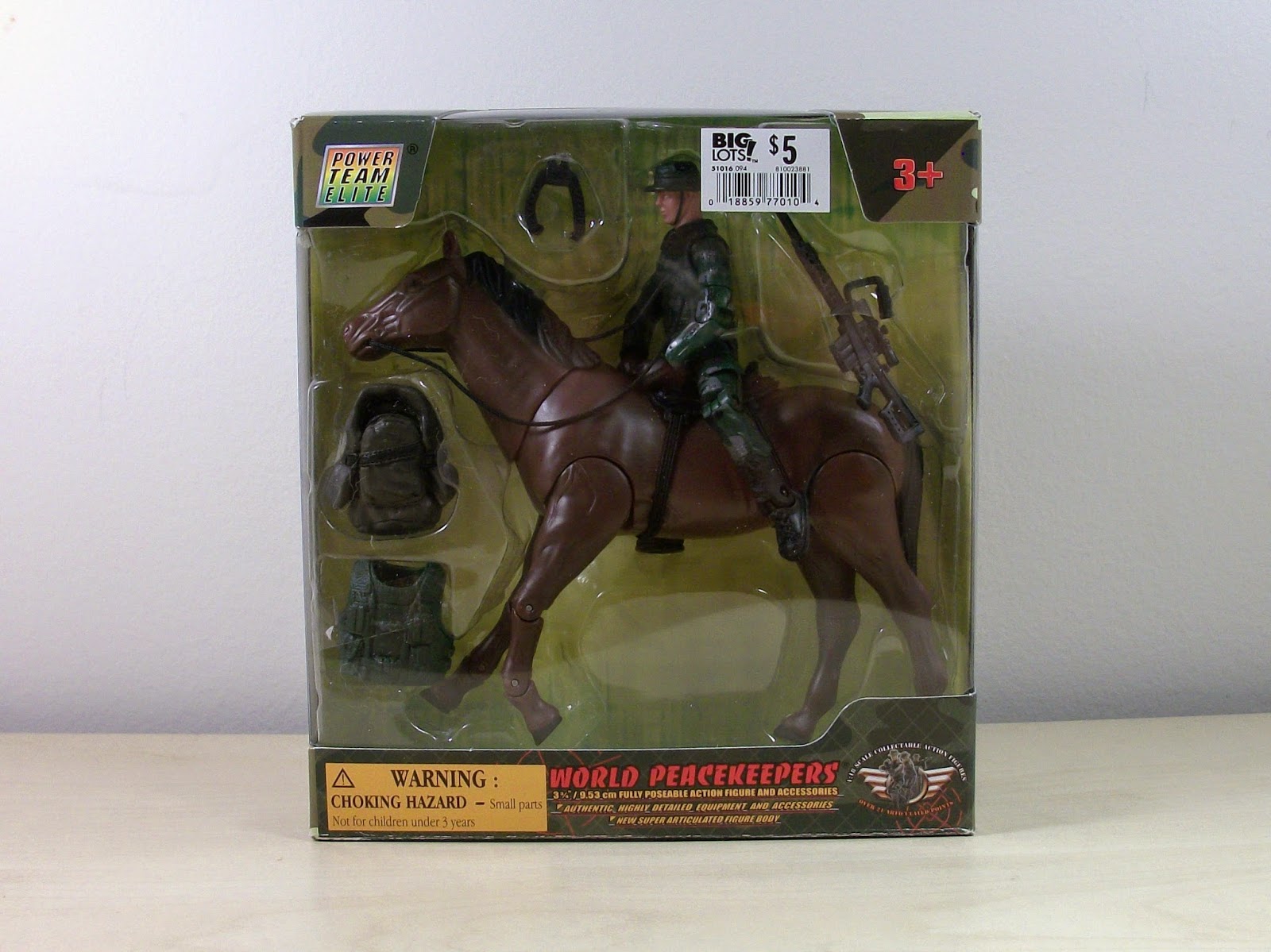 G.I. Joe Intel Ops: Power Team Elite "Mounted Ranger" Set.