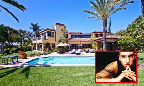 Where does Eminem live?