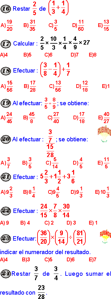 FRACCIONES EJERCICIOS RESUELTOS Y PARA RESOLVER EN SECUNDARIA PDF
