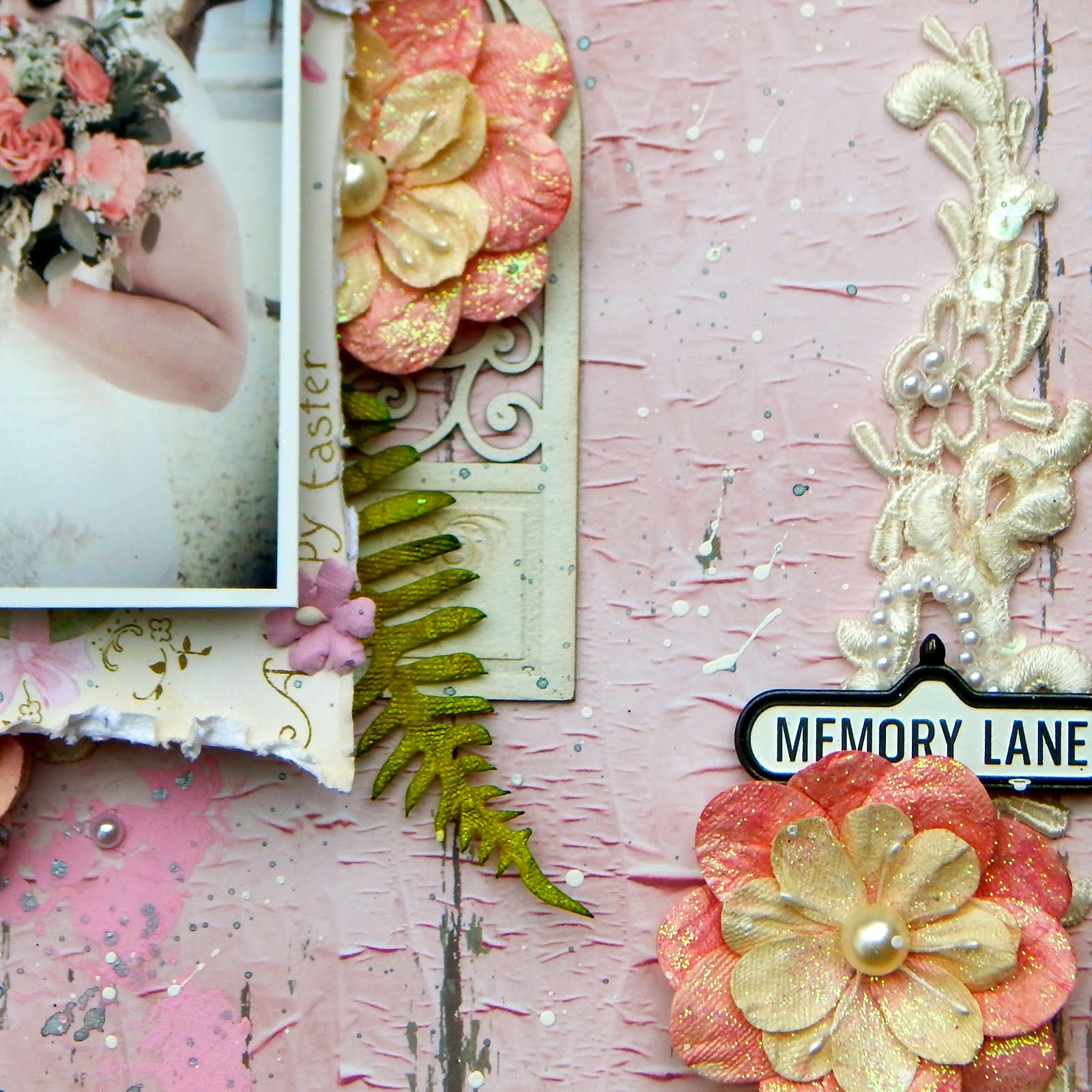 Soft Side of Sandi: Memory Lane ~ International Scrapbook Garden
