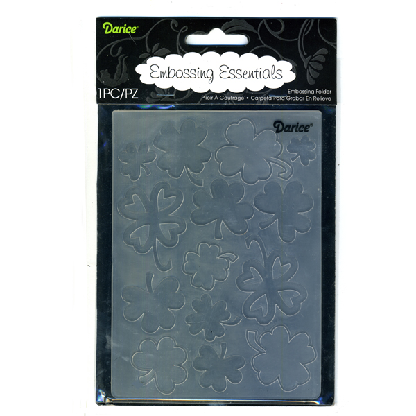 My Little Slice of Bliss: Embossed Elements: SHAMROCKS + a Giveaway!