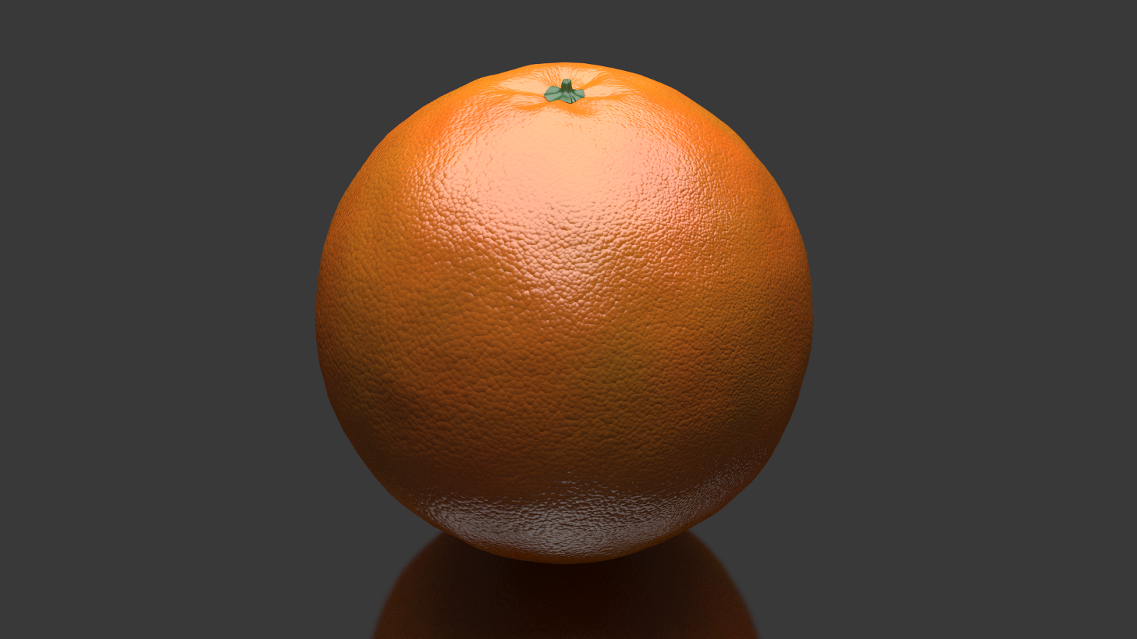L'Aube des Héros: Une orange avec Blender