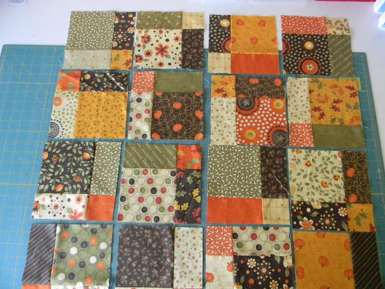 Ribbon Candy Quilt Company: Fall Table Topper Tutorial