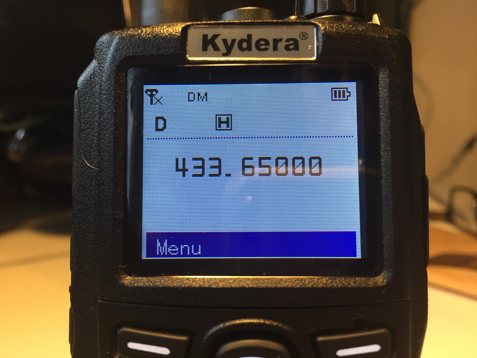 Distant Signal: Kydera DP-550S dPMR