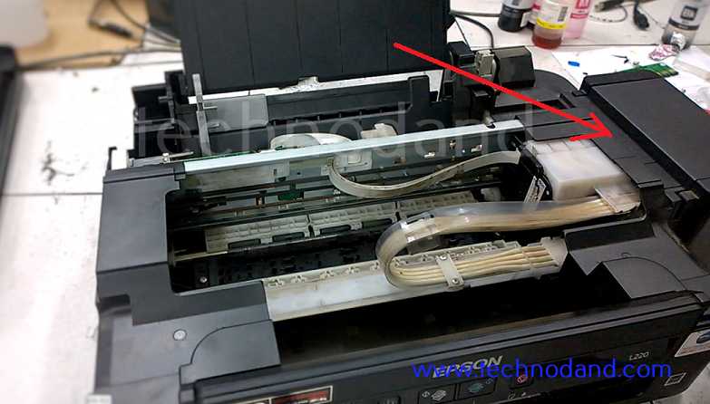 Cara Memasang Pembuangan Eksternal Printer Epson L220 L210 - Technodand