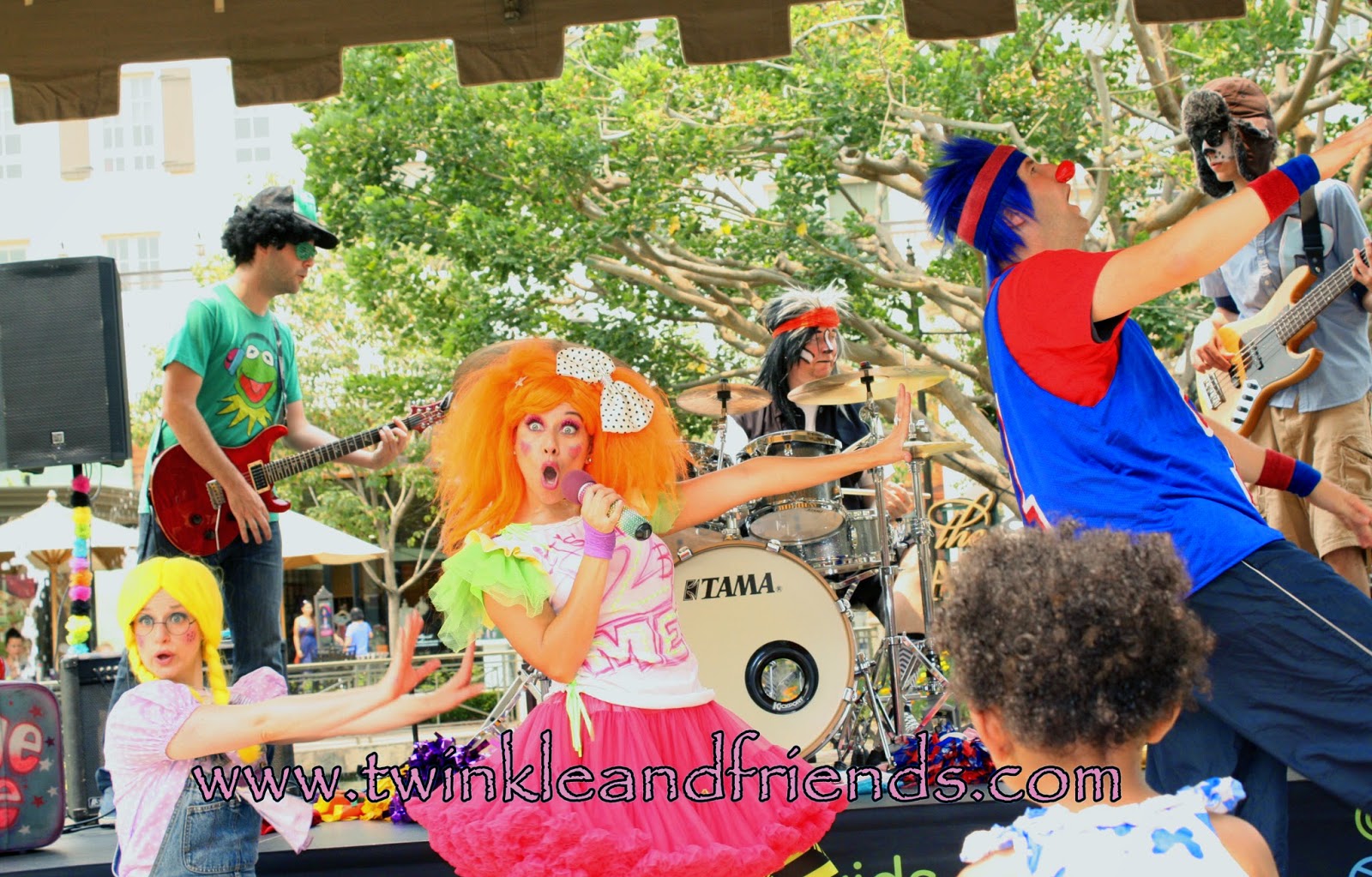 Rockin LIVE band Twinkle Time show at The Americana at Brand.....